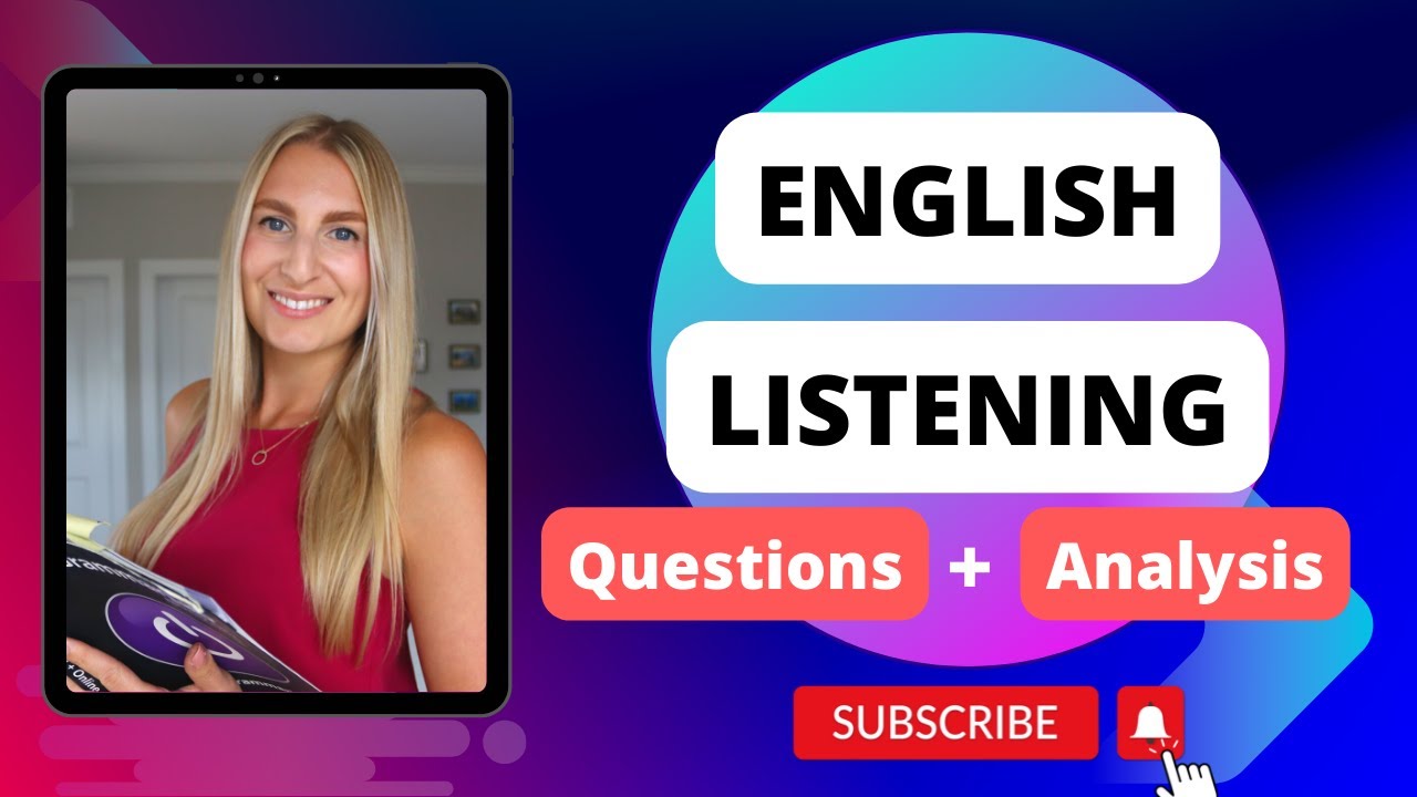 FULL Listening Comprehension + Questions and Analysis - Intermediate ...