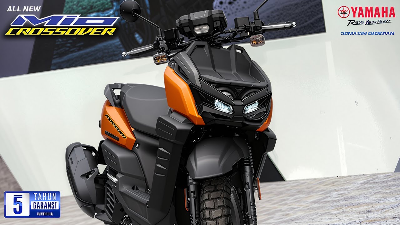 PENANTANG HONDA ADV 160 2026 🔥 NEW YAMAHA MIO CROSSOVER BWS 125 ...