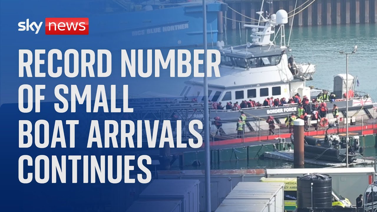 Channel crossings: More than 5,000 people have arrived in UK on small ...