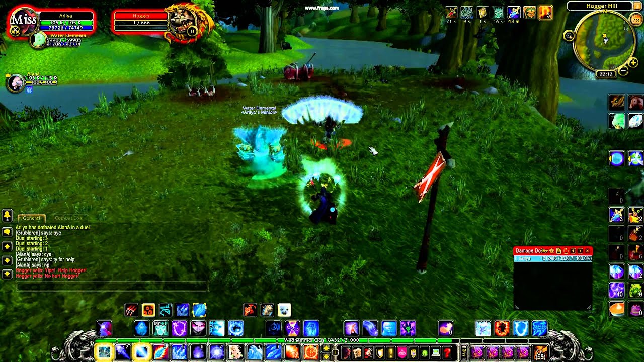 Level 85 frost mage 110k crit ! wow cataclysm - YouTube