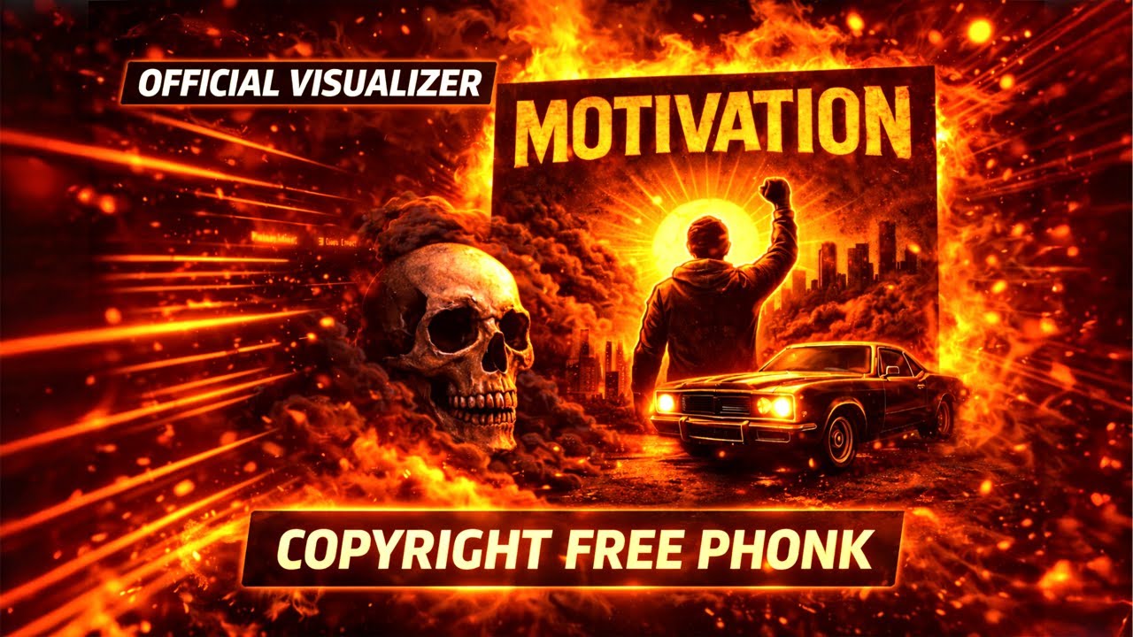 DeepU - Motivation (Official Visualizer) [Copyright Free Phonk] - YouTube