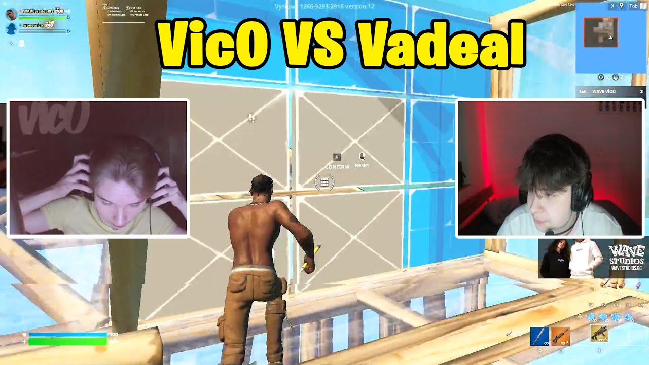 Vic0 VS Vadeal 1v1 Buildfights! - YouTube
