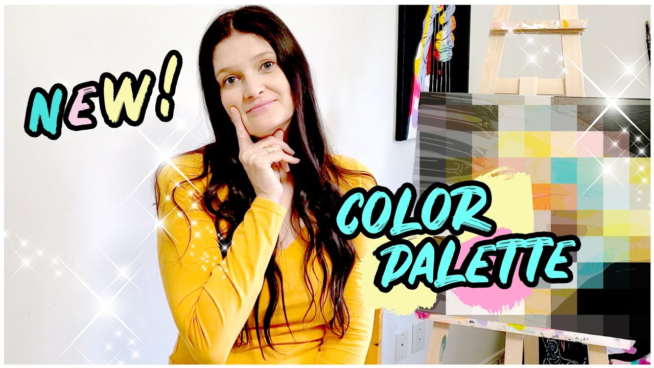 Exploring a new color palette 🌱 Cozy Art Vlog 🌸 - YouTube