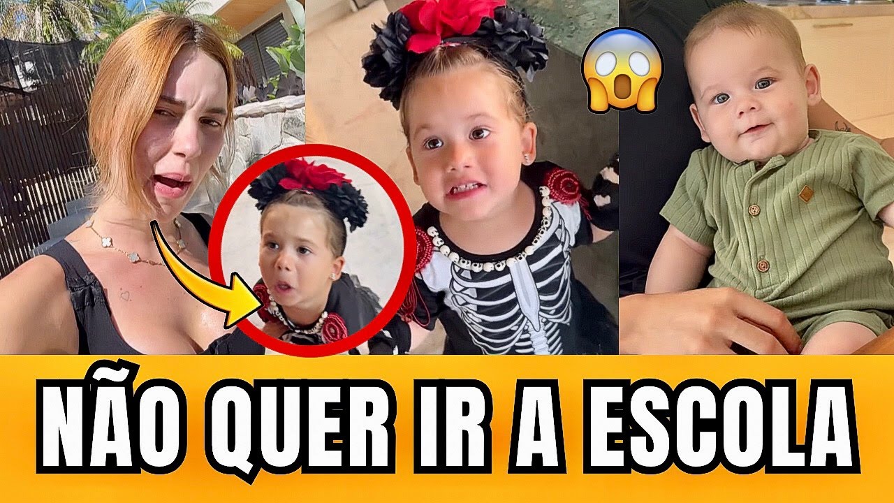 MARIA ALICE DÁ TRABALHO PARA NÃO IR A ESCOLA😱 - YouTube