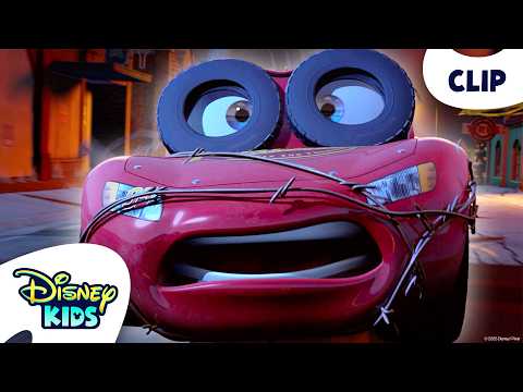 Lightning McQueen Crashes Through Radiator Springs!💥🚗 | Pixar's Cars | @disneykids