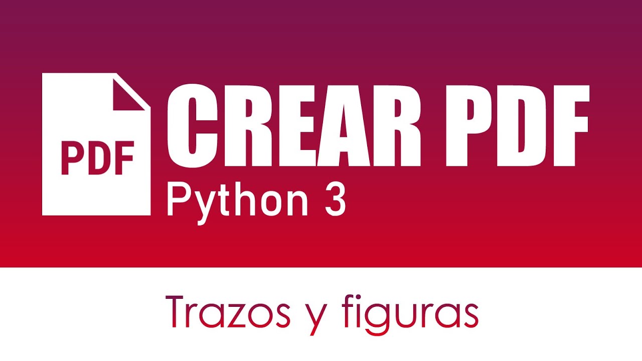 2. Trazos y figuras [Crear PDF Python 3] - YouTube