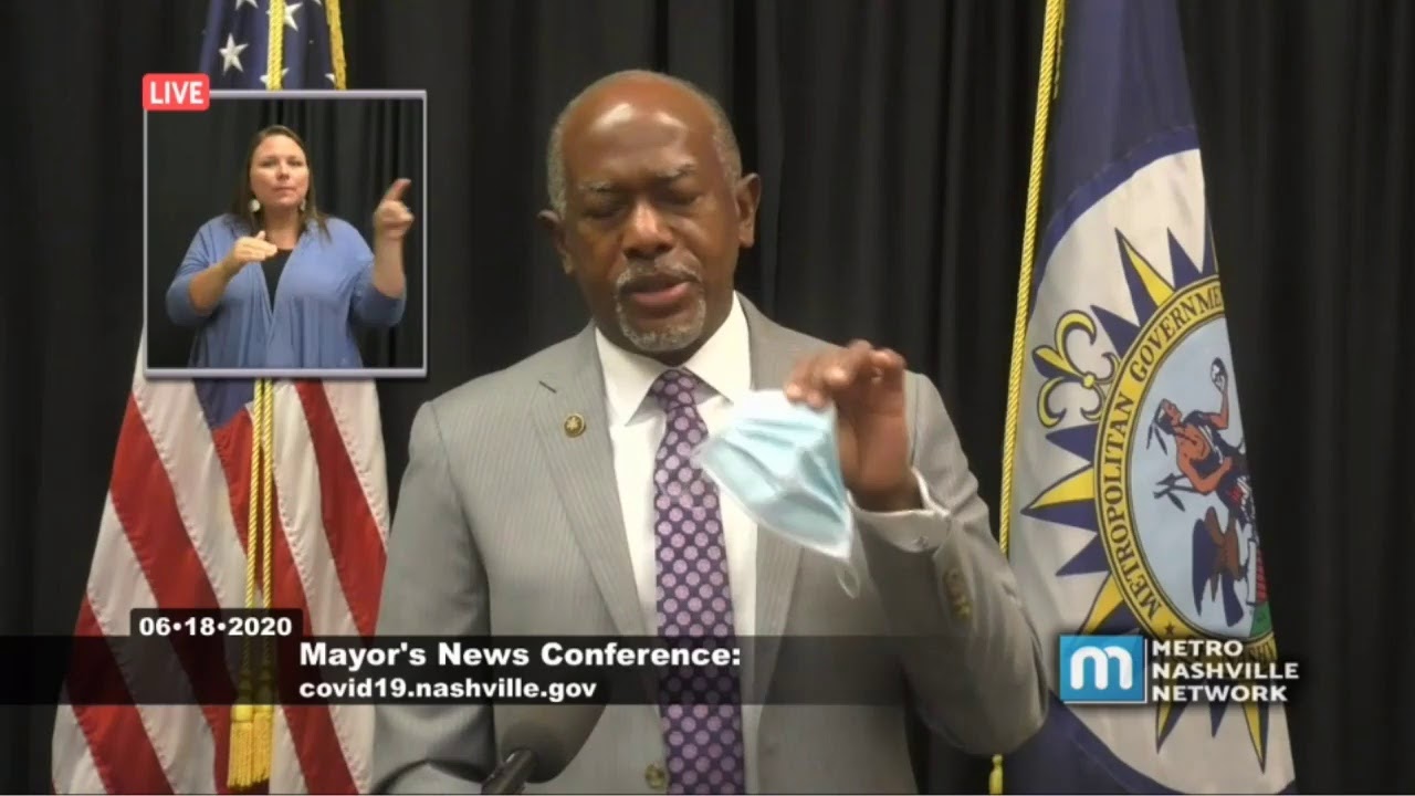 Mayor John Cooper provides a COVID-19 update - YouTube