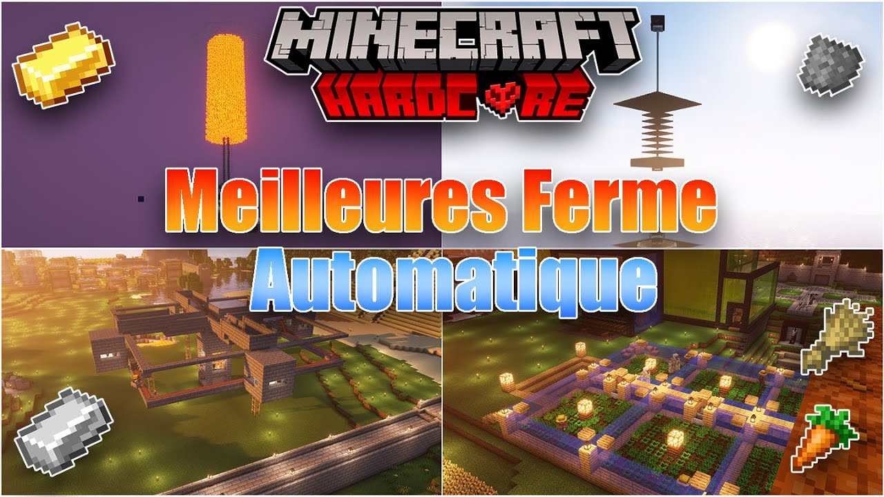 Voilà les Meilleures Fermes Automatiques de Minecraft (Après 1900 Jours ...