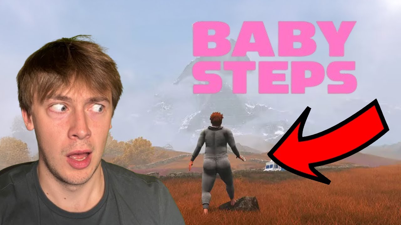 🔴Learning How To Walk Again 🔴 Playing Baby Steps For The First TIME! 🔴 ...