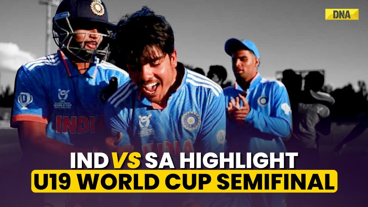 IND vs SA U19 WC Semi-Final 1: India Beat South Africa In Under 19 ...