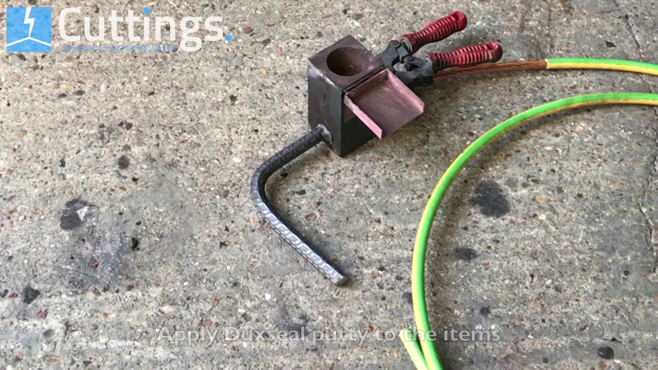 Offsite Exothermic Welding for Earthing connections - YouTube
