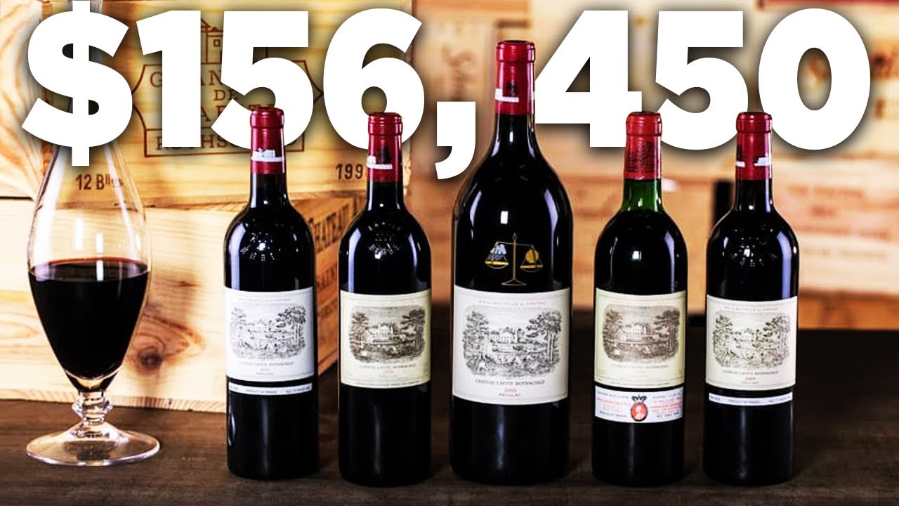 The 10 Most Expensive Wine Bottles Ever Sold - YouTube