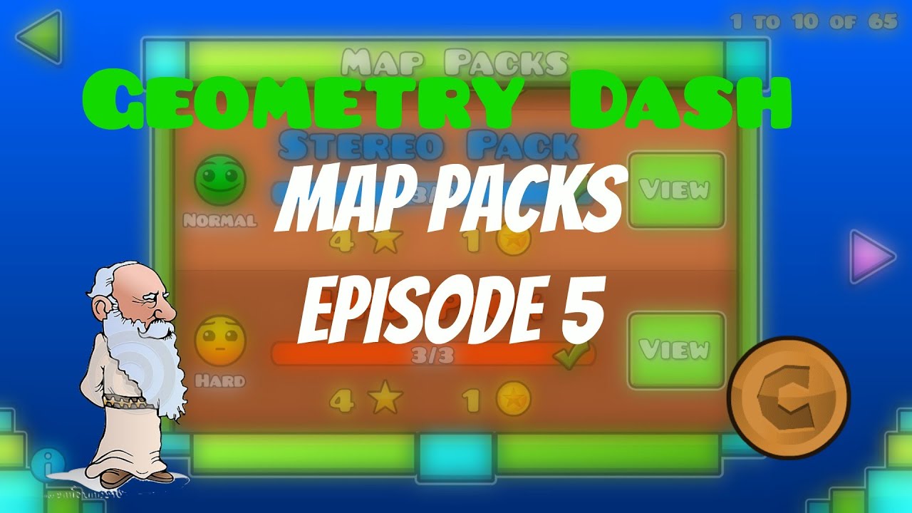 (#29) Geometry Dash - Map Packs Episode 5! - YouTube