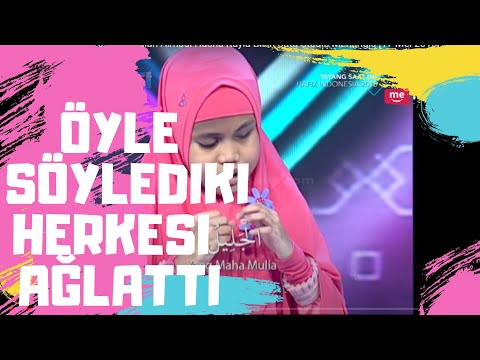 MUHTESEM ESMAUL HUSNA,  KÜCÜK KIZ HERKEZI ETKILEDI