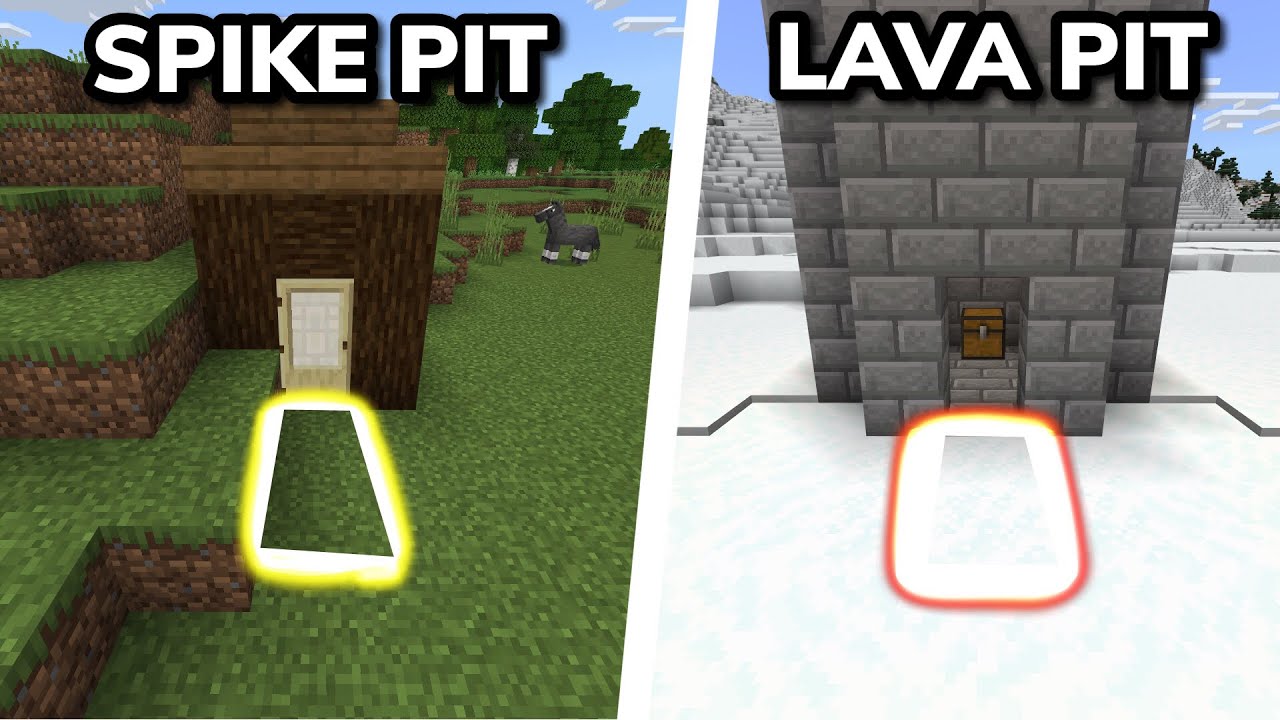 5 SIMPLE TRAPS in Minecraft Bedrock 1.20 (MCPE/Xbox/PS/Nintendo Switch ...