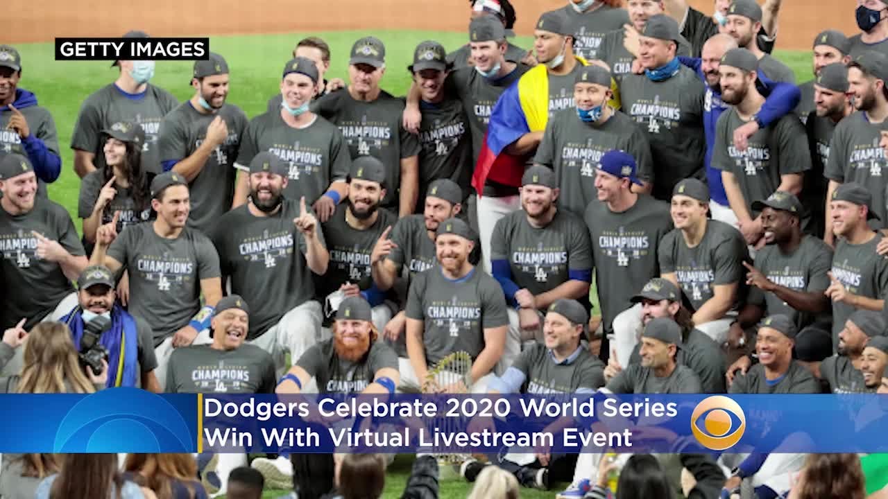 Dodgers Celebrate 2020 World Series Win With Virtual Livestream Event ...