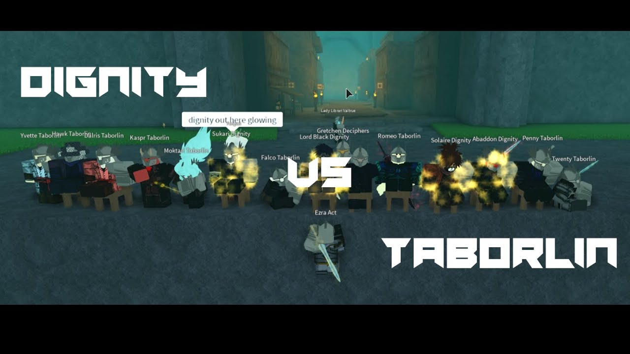 Taborlin vs Dignity WAR | Rogue Lineage MY POV - YouTube