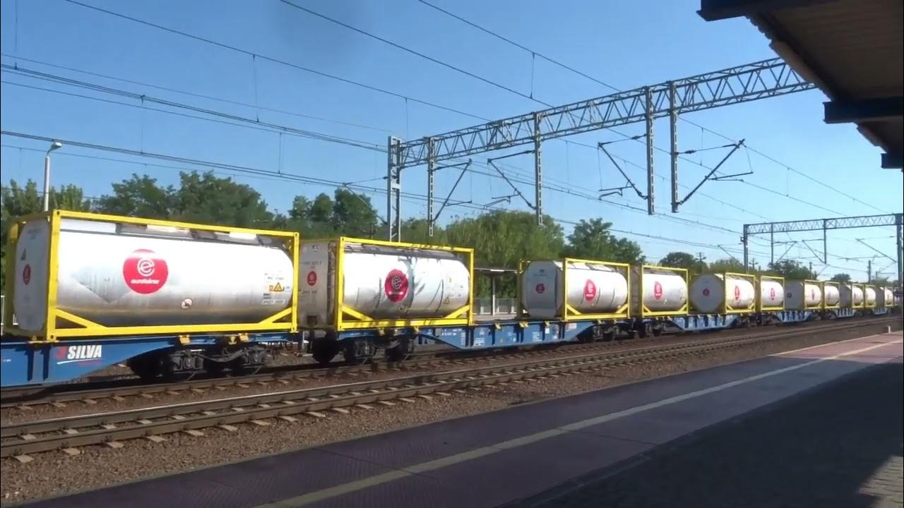Pociągi na stacji Skierniewice w tym Turbo Tamara Silvy, podwójne lokomotywy i nie tylko 15.8. ...
