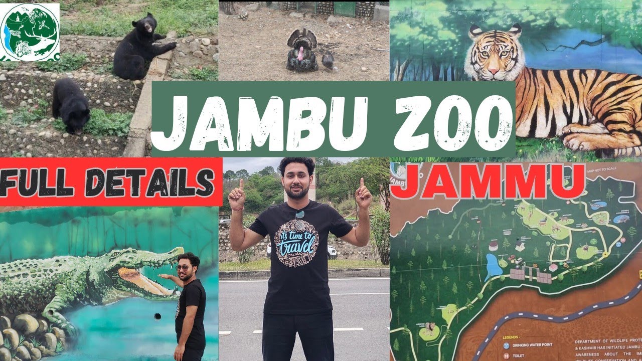 JAMBU ZOO IN JAMMU !! ticket price !! Largest Zoo of North India ...