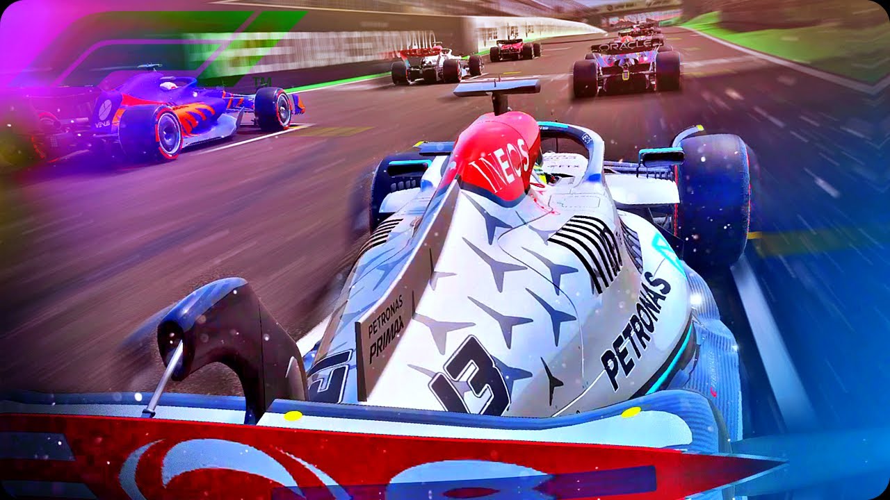 My first wheel to wheel battle with Charles's AI | F1 Mobile Racing ...