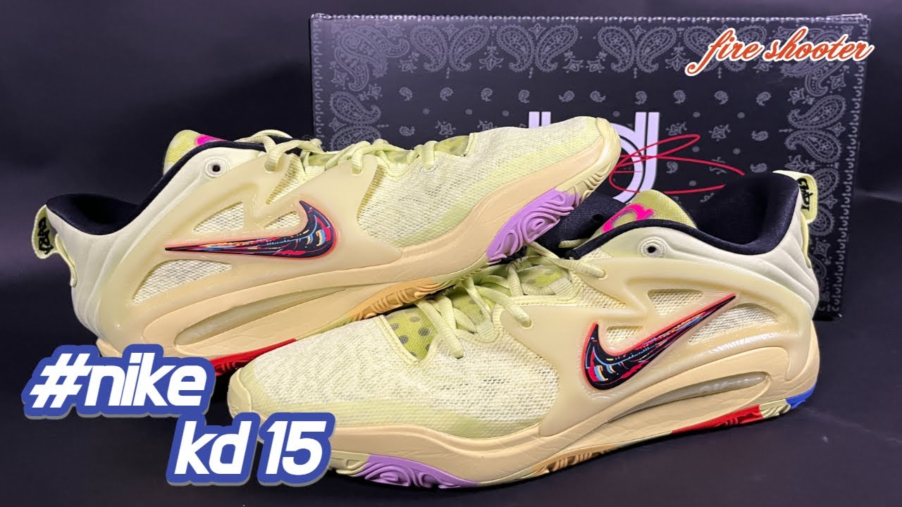 [ nike ] NIKE KD15 EP 착화리뷰 ( 뭔가...조금 아쉽다! ) | Basketball 착화리뷰 - YouTube