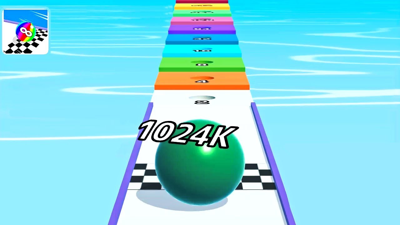 Ball Run Infinity Number ! All Levels Gameplay (449-460) android, ios ...