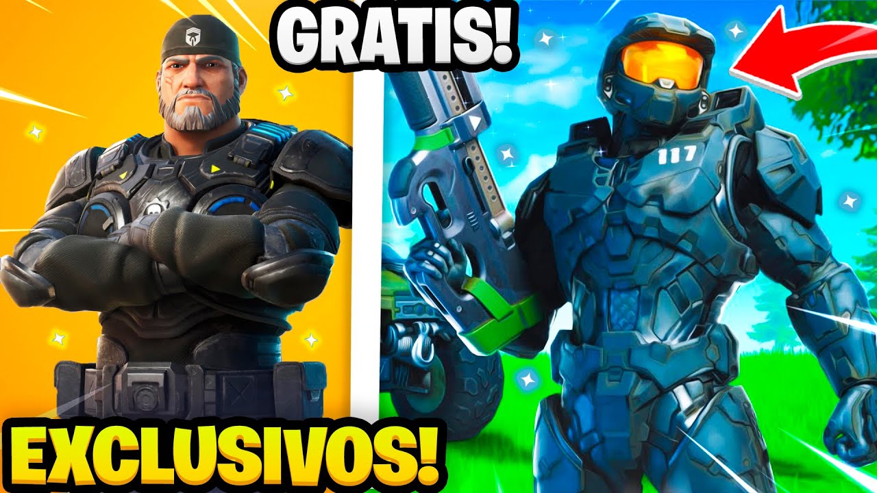 CONSIGUE *GRATIS* MASTER CHIEF y MARCUS FÉNIX *NEGRO MATE* (SIN XBOX ...