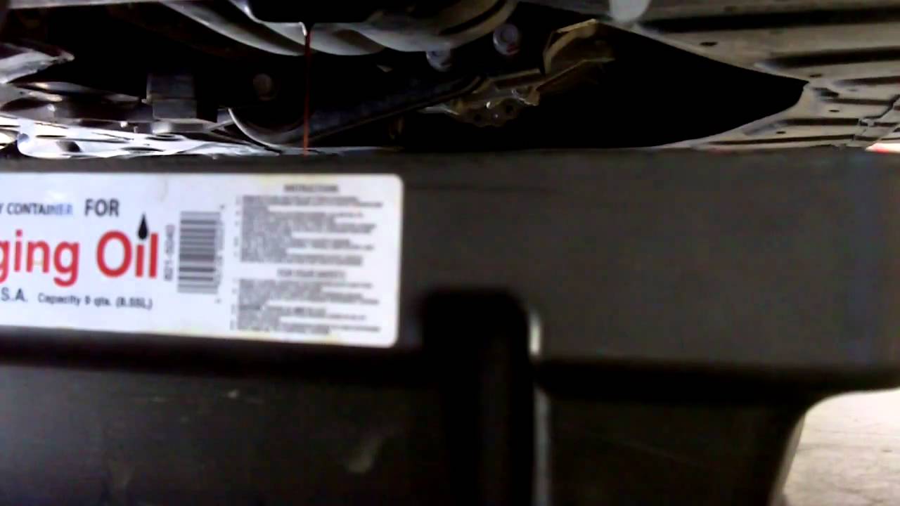 Prius oil change "TIP" (get more old oil of your Prius!) - YouTube