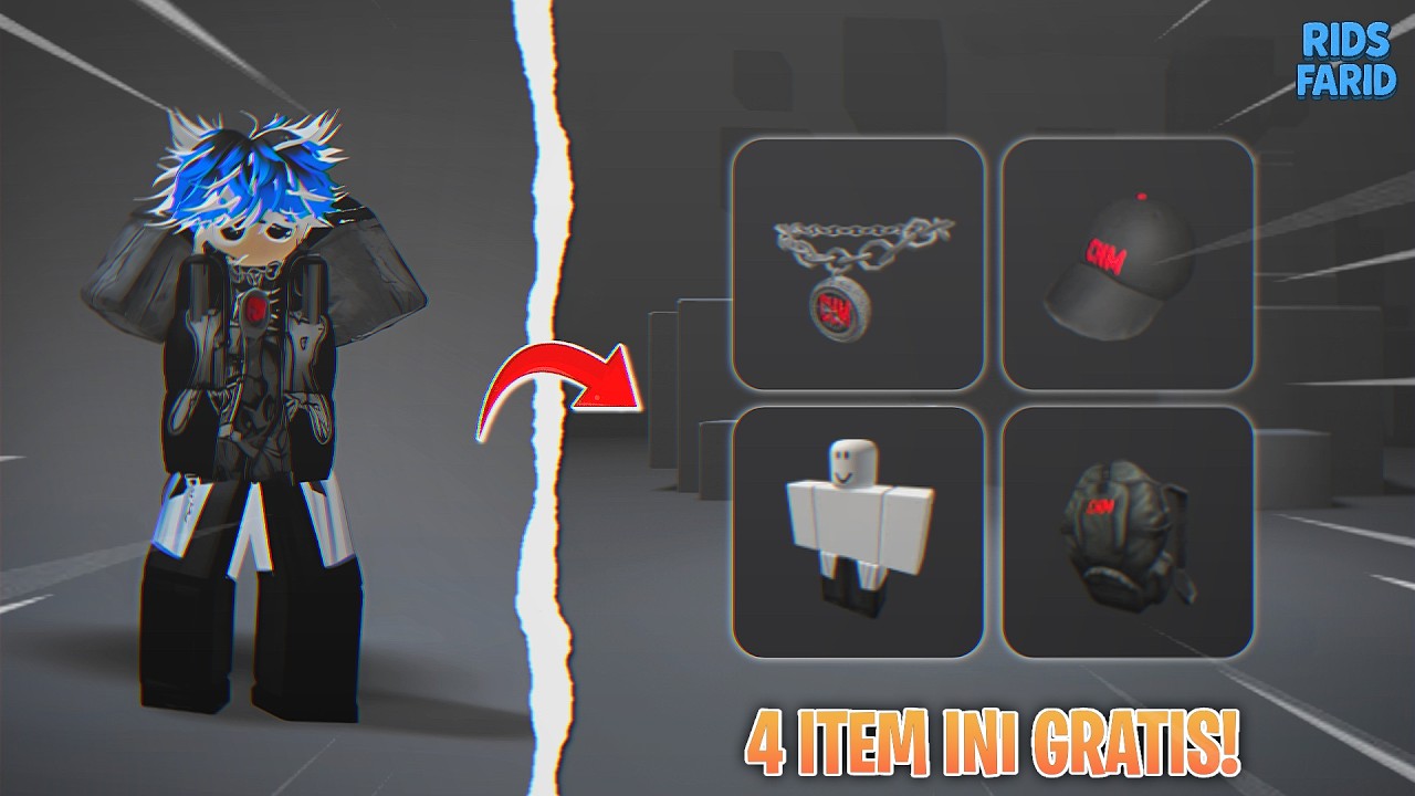 CARA DAPAT FREE ITEM ROBLOX Di Welcome To TechQuest - YouTube