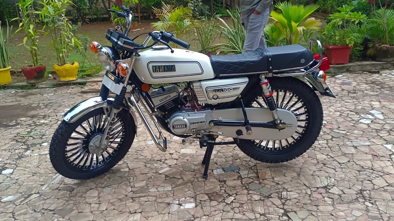 Yamaha RX100 1 in India modified. pocket 🚀 (Yamaha RX100 1995 model to ...