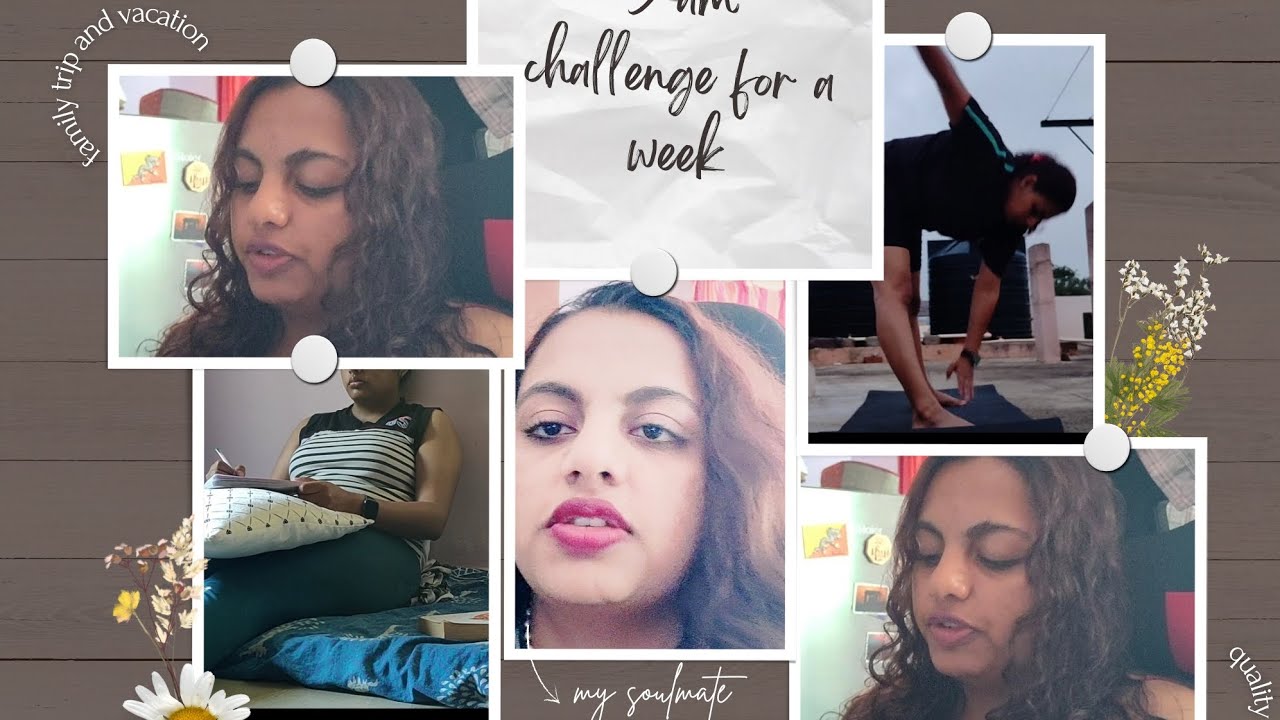 5 am challenge for a week - YouTube