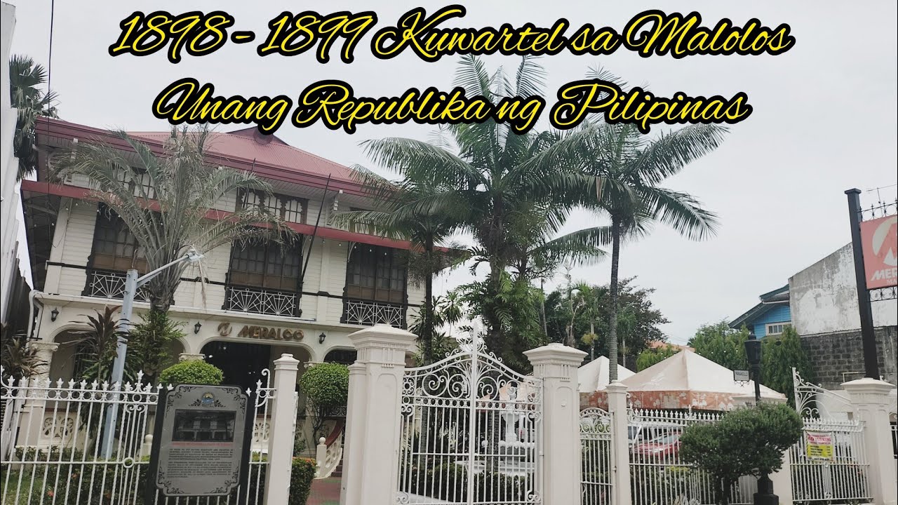 1898 - 1899 Ang Kuwartel ni General Isidro Torres noong Unang Republika ...