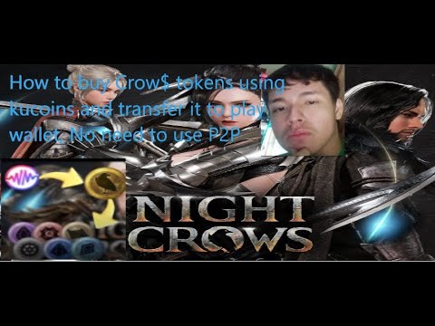 How to buy night crow tokens in night crows global - YouTube