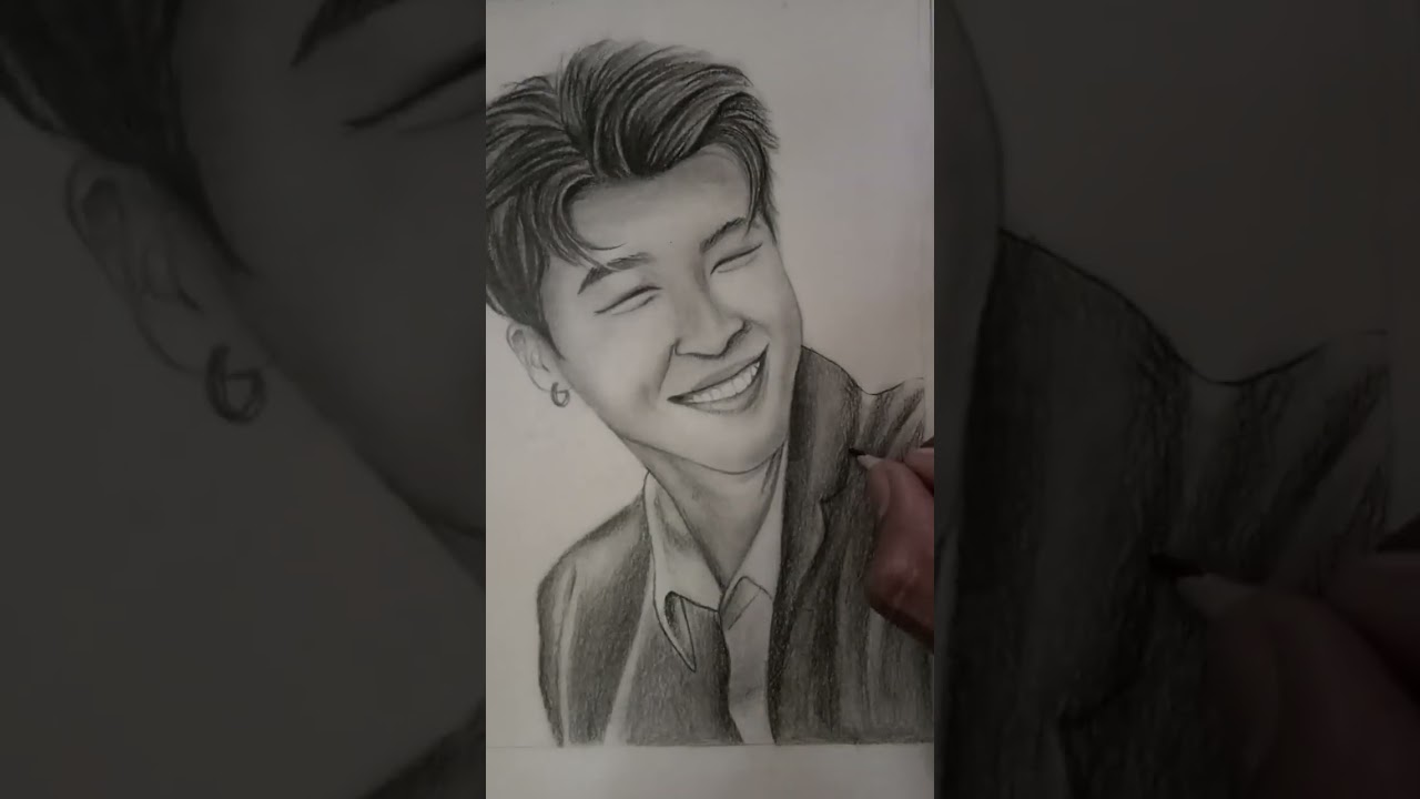 FILTER "PARK JIMIN" SKETCH 💜 #jimin #sketch #bts #btsarmy #shorts # ...