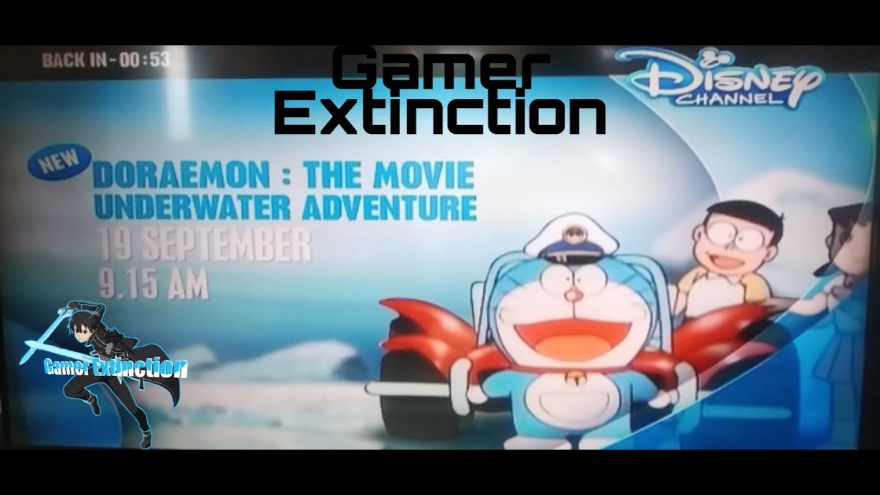 Doraemon The Movie Underwater Adventure Promo Hindi🥰😍😍/Disney Channel ...