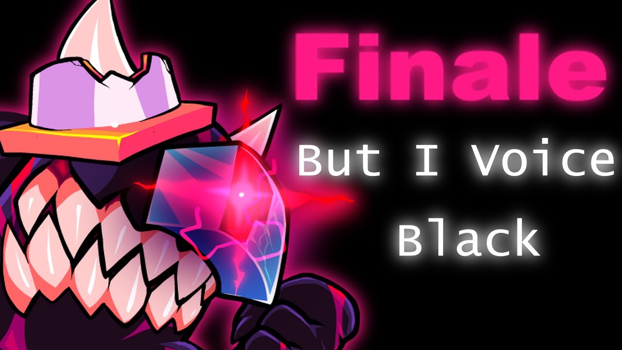 "The End!" (FNF Finale but I Voice Black cover) - YouTube