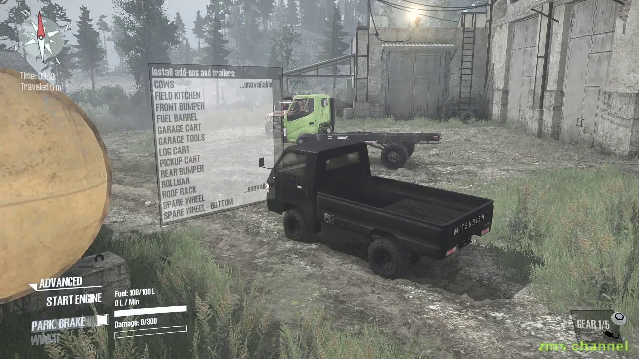 SPINTIRES MUDRUNNER INDONESIA MOD L300 - YouTube