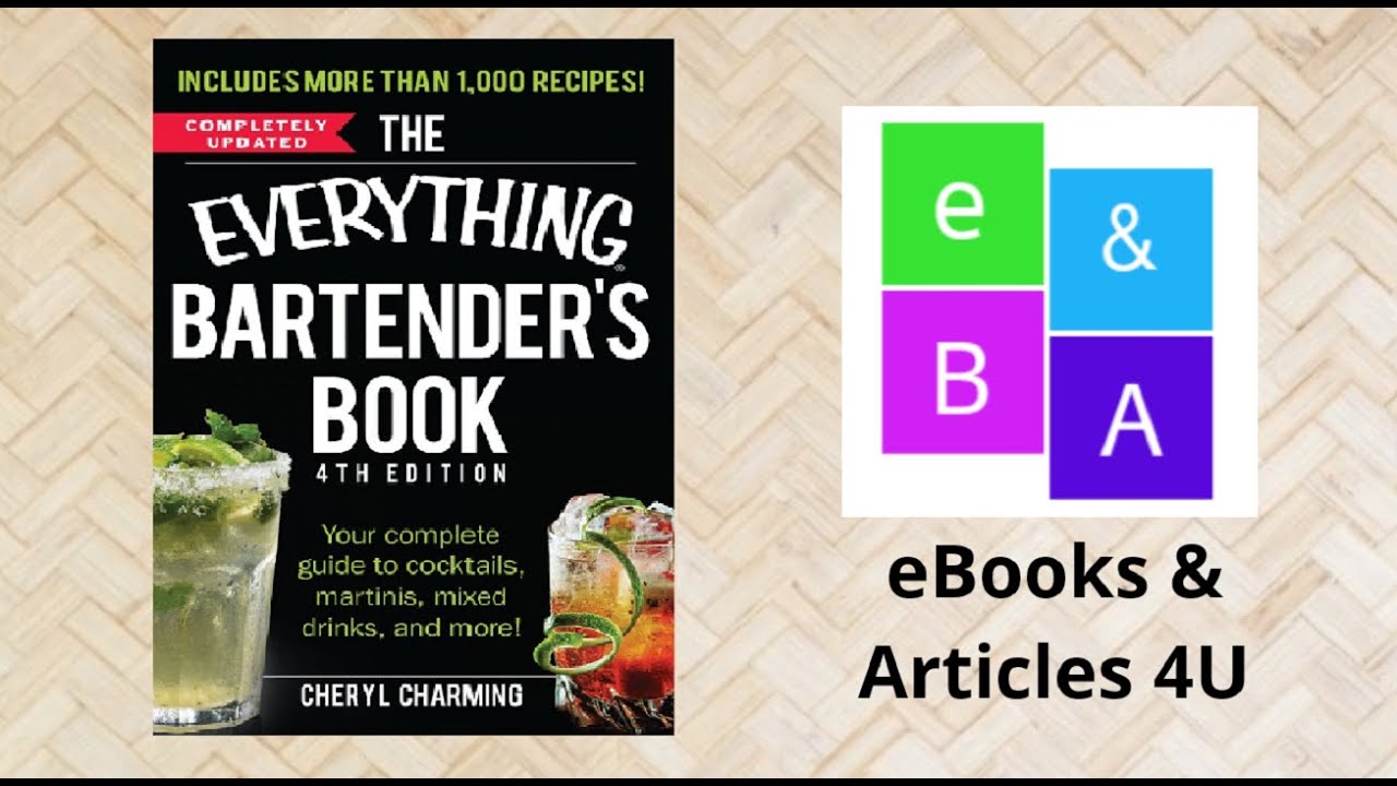 The everything bartender’s book: your complete guide to cocktails ...