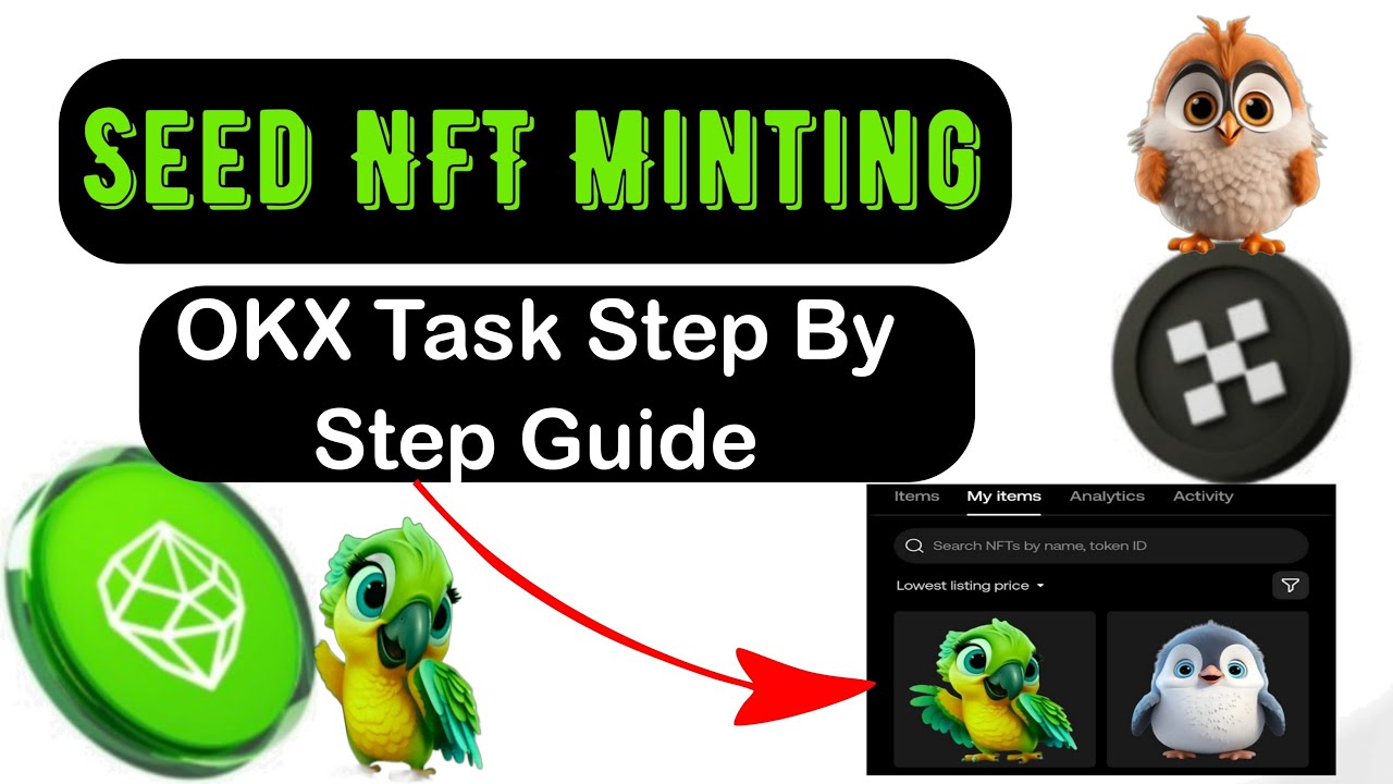 Seed NFT Minting | step by step guide - YouTube