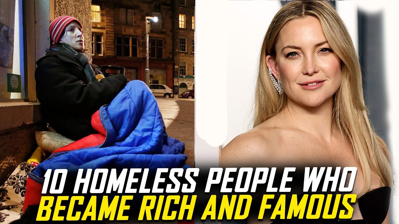 Homeless people who became rich and famous - YouTube