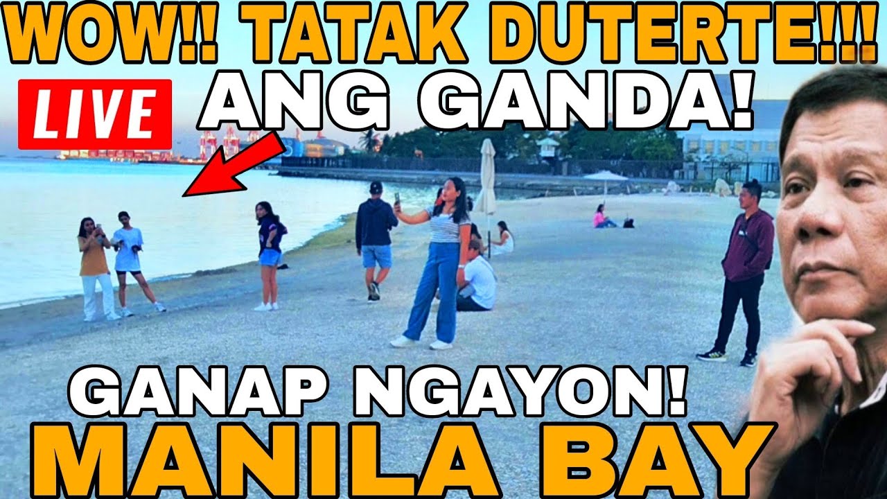 LIVE NOW MANILA BAY UPDATE TODAY APRIL 1,2024 - YouTube