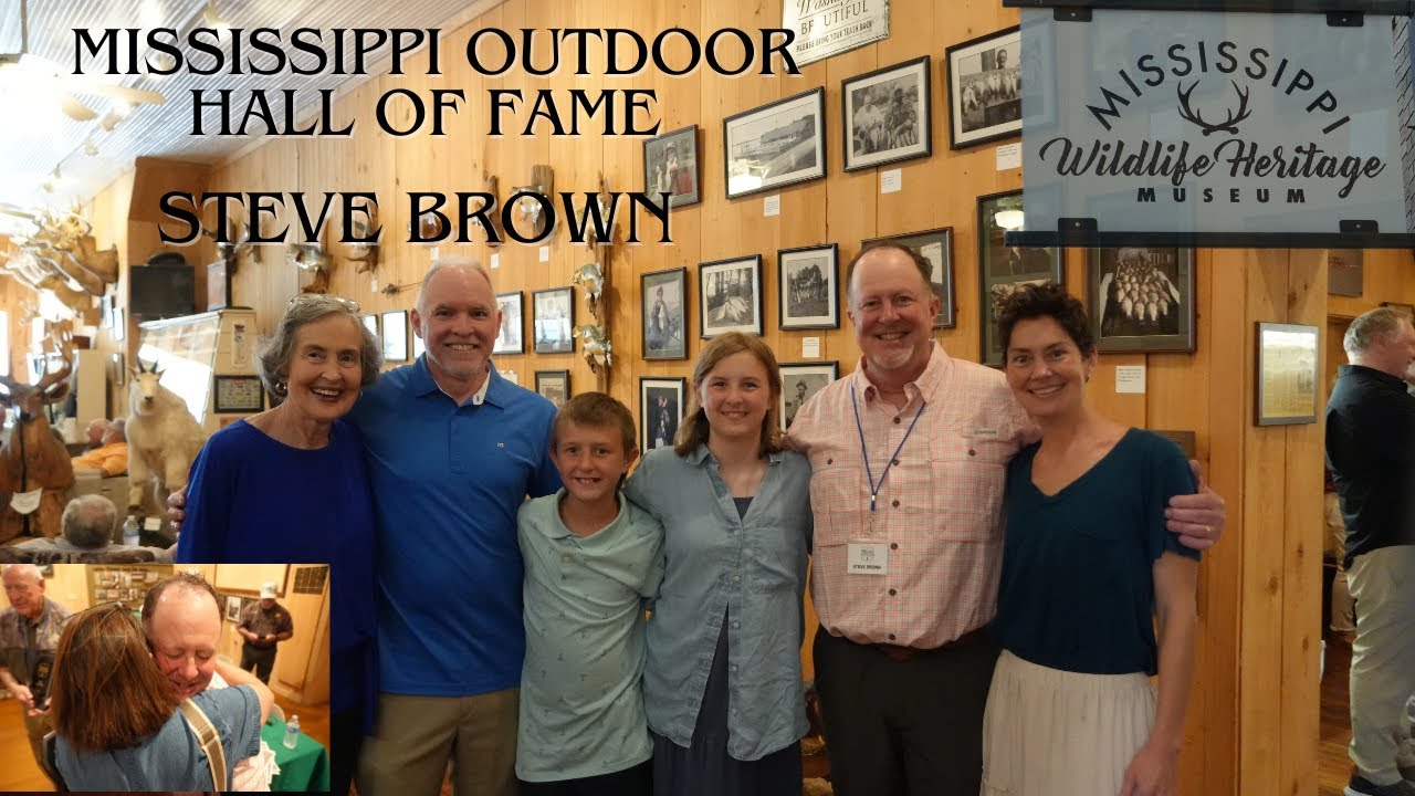 2025 MS Outdoors Hall of Fame Induction Steve Brown - YouTube