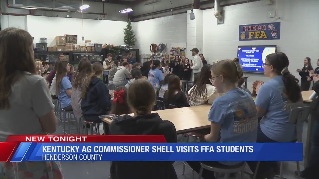 Ky. Ag. Commissioner Jonathan Shell shares advice to Henderson County ...