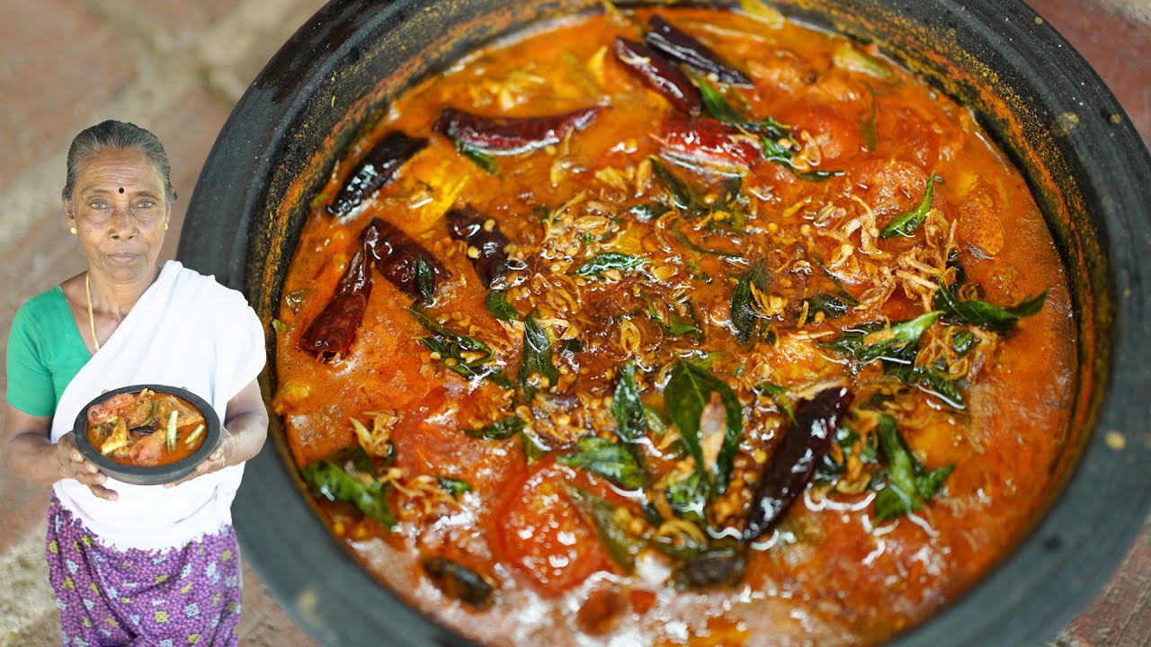Kerala Style Tasty Fish Curry Recipe | Vatta Meencurry - YouTube