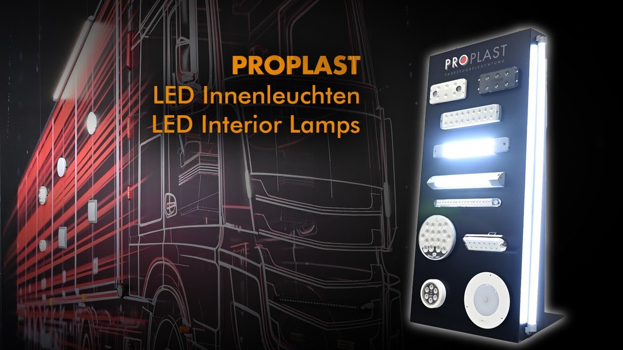 PROPLAST LED Innenleuchten / LED Interior Lamps - YouTube