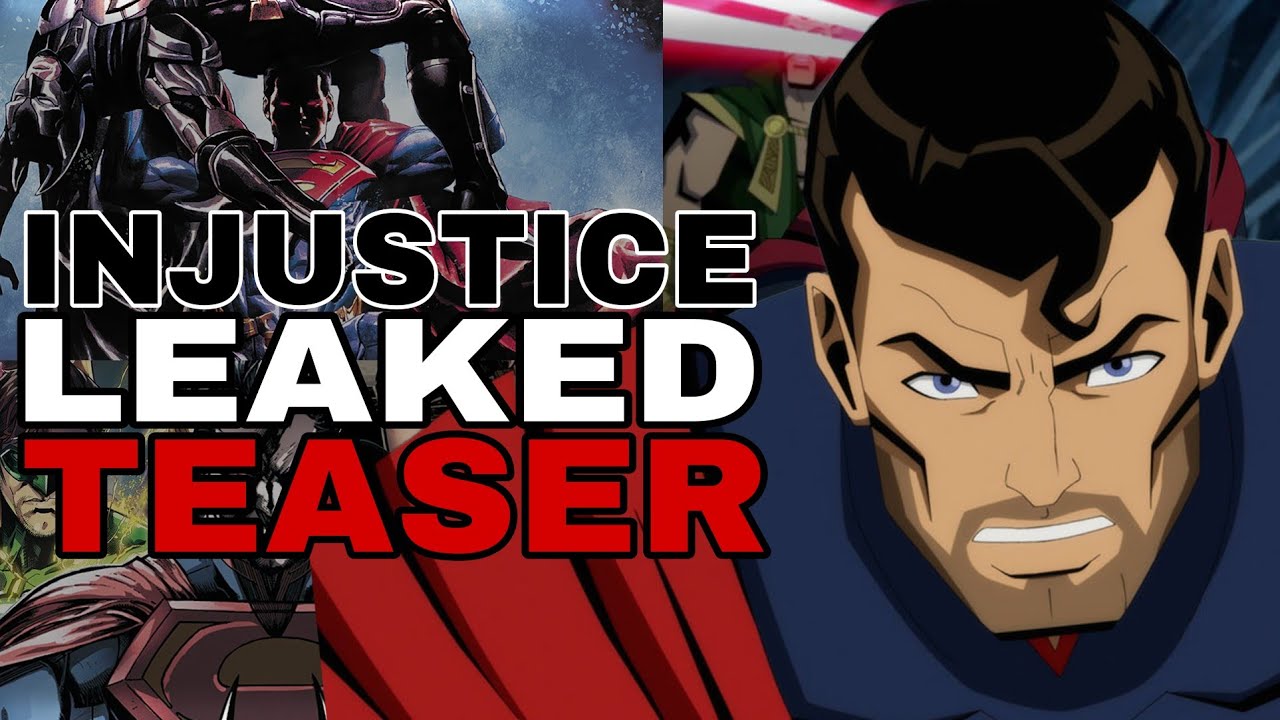 Injustice Animated Movie Full BTS Sneak Peek Reveals Footage, Cast, and ...