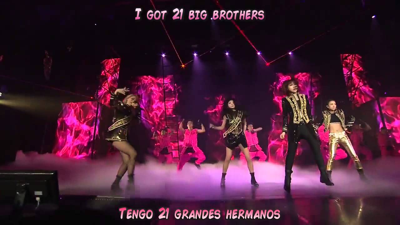2NE1 - "CRUSH" LIVE PERFORMANCE [Sub Español + Romanization] - YouTube