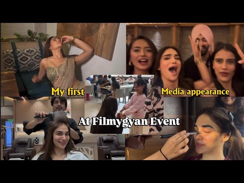My first media appearance || flimygyaan party || 