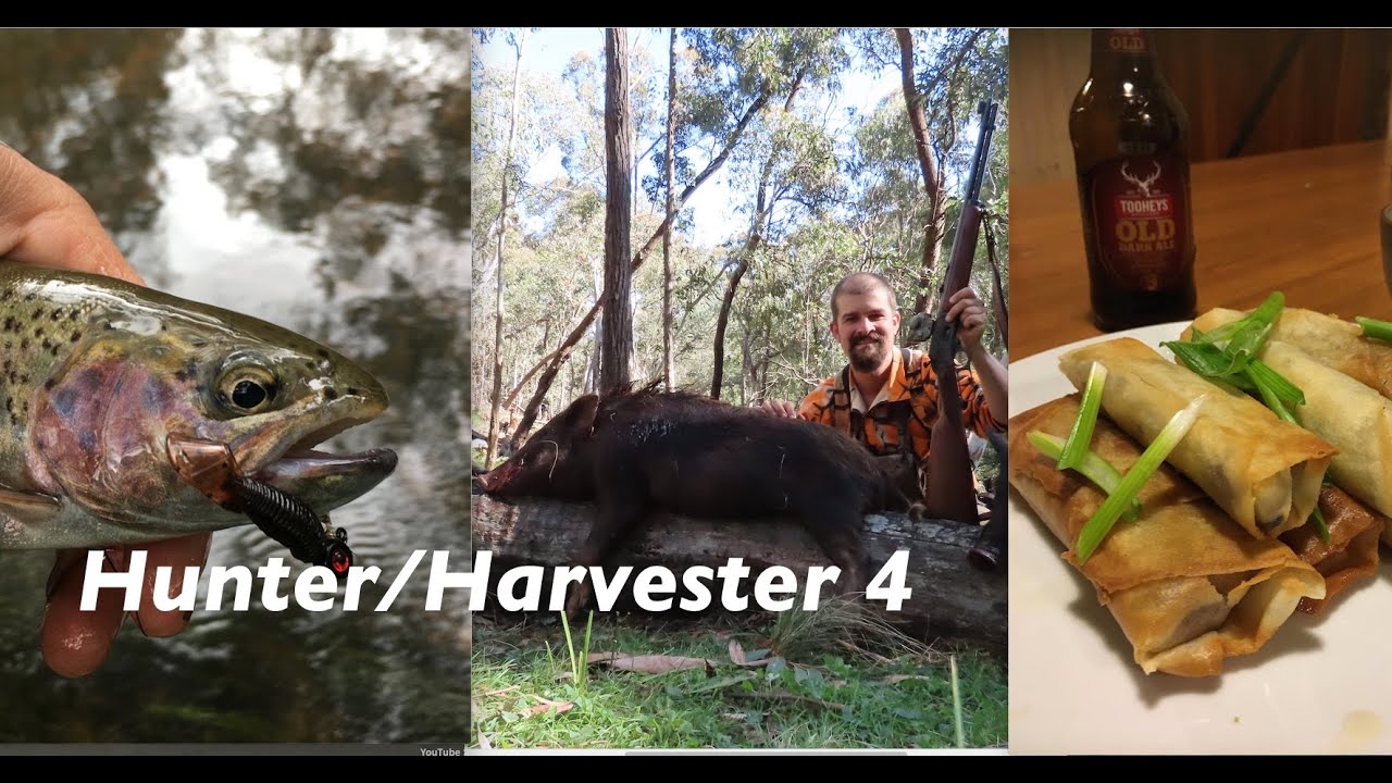 Hunter/Harvester 4 - (Duck Spring Rolls, 44 mag on Wild Pigs, Trout ...
