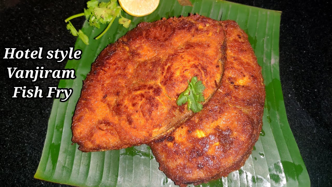 Simple ah oru Vanjiram fish Fry| Hotel style Vanjiram fish fry at home ...